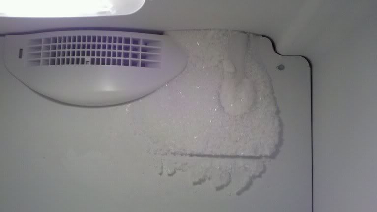 Freezer icing up near thermistor - Refrigerator & Freezer Repair ...