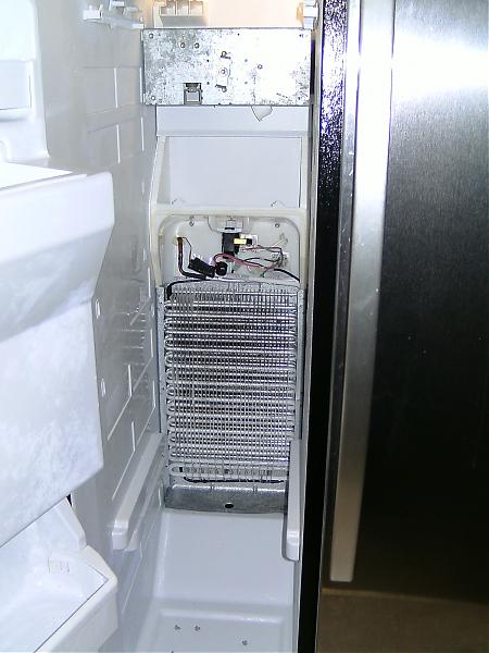 SxS fridge not cold & shuts off - Refrigerator & Freezer Repair ...